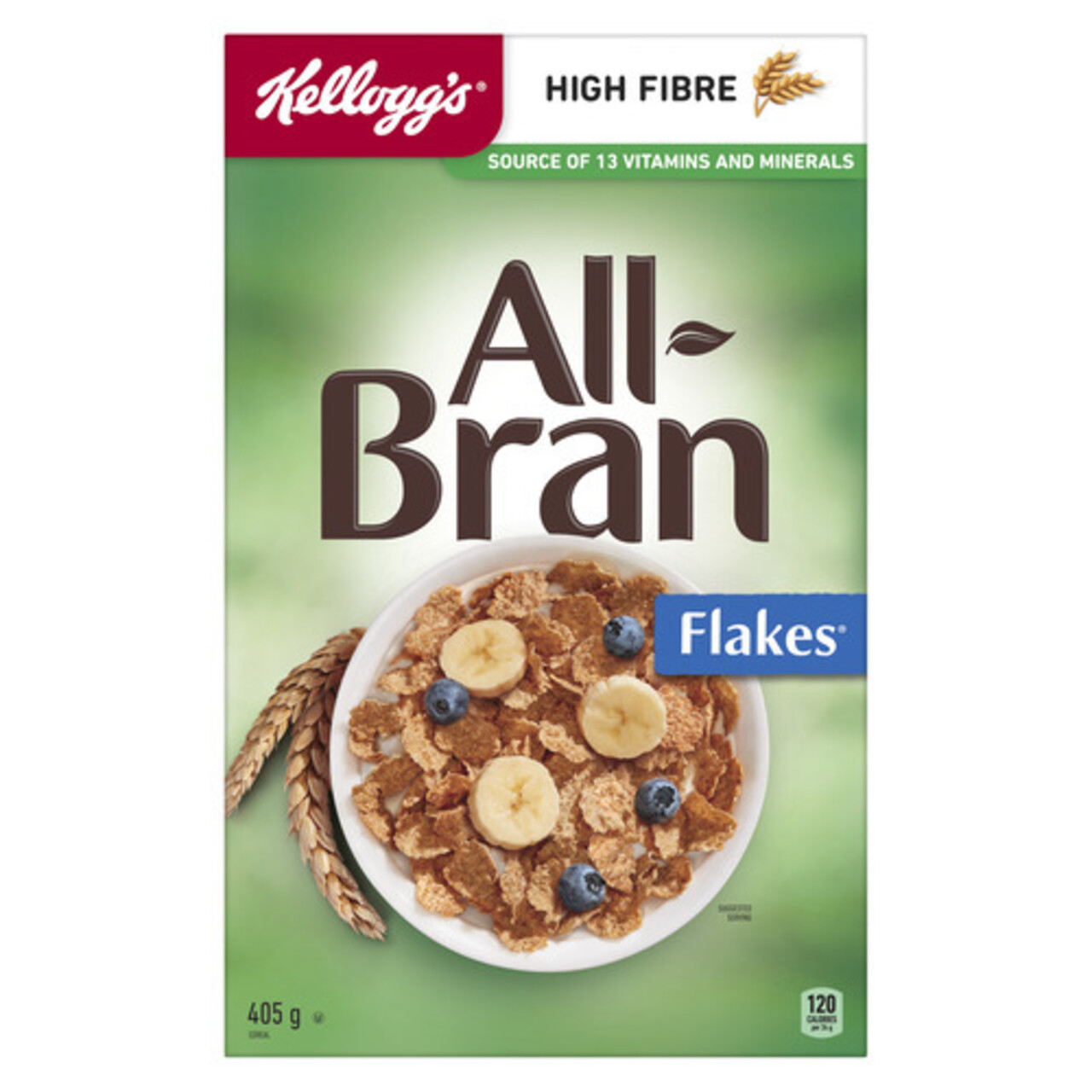 Kellogg's Cereal All Bran Flakes 405 g - Voilà Online Groceries & Offers