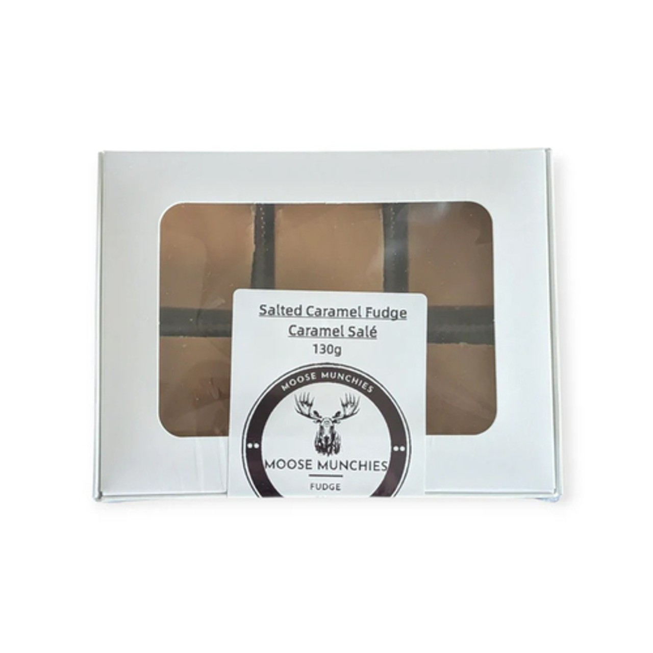 Moose Munchies Fudge Salted Caramel 130 g - Voilà Online Groceries & Offers