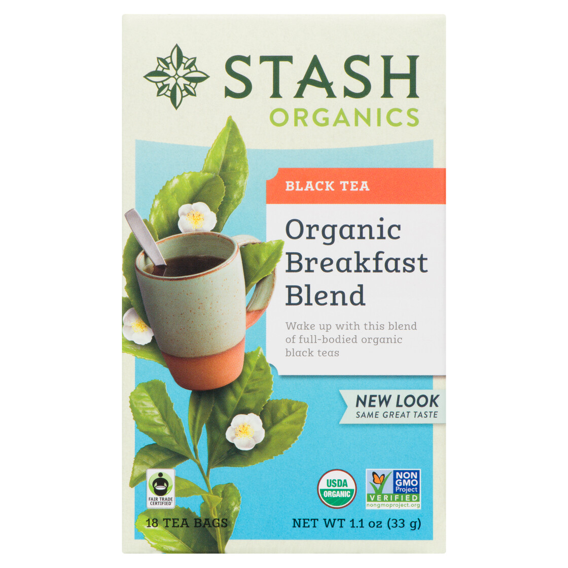 Stash Organic Black Tea Breakfast Blend 18 EA - Voilà Online Groceries ...