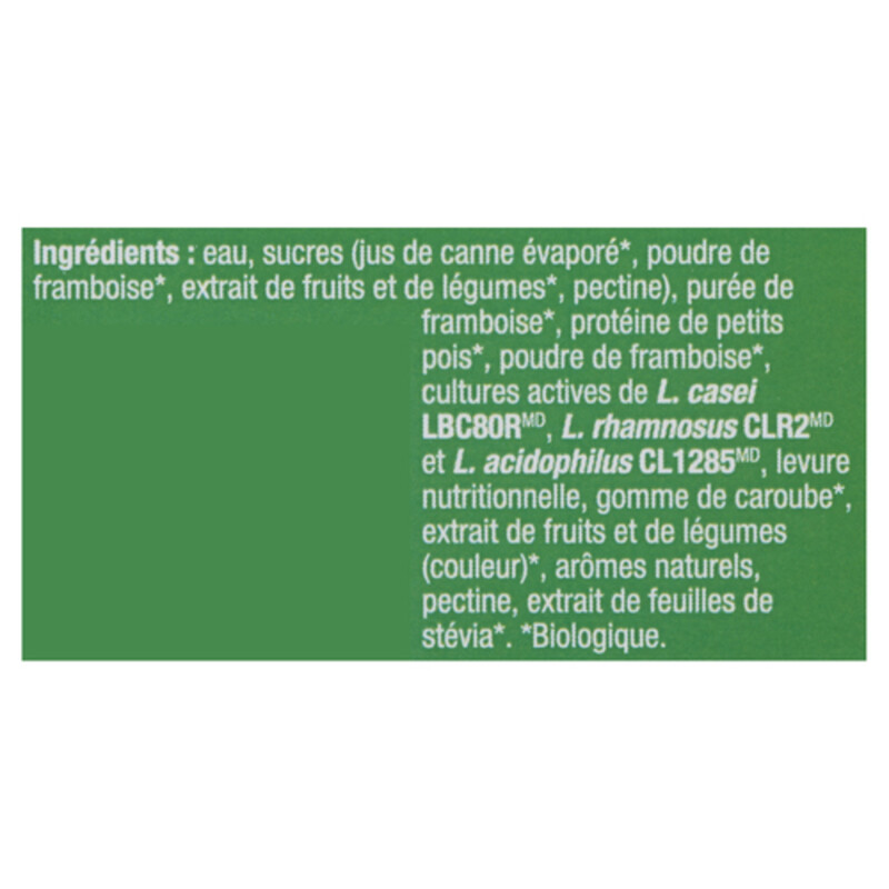 Bio-K Plus Probiotic Raspberry 588 g - Voilà Online Groceries & Offers