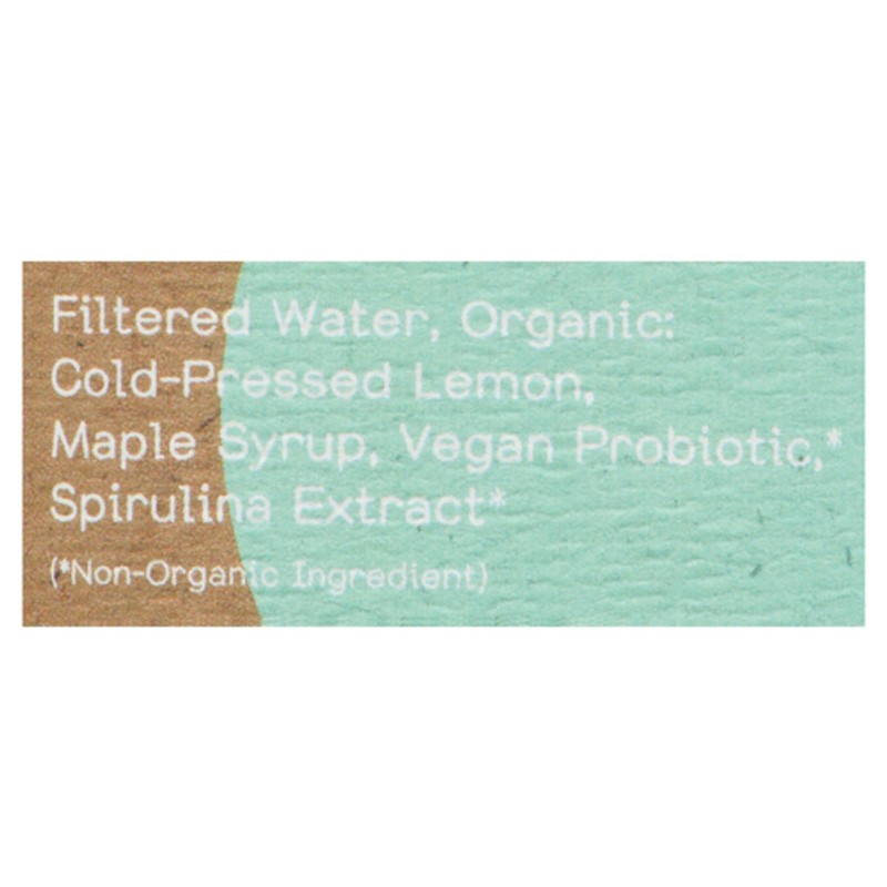 Greenhouse Organic Probiotic Drink Blue Lemonade 300 ml (bottle ...