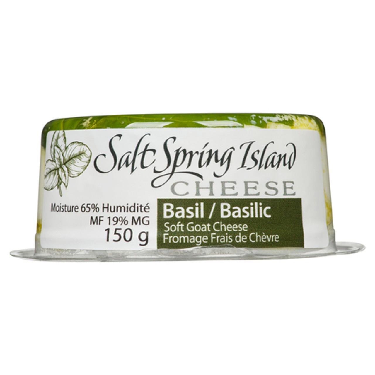 Salt Spring Island Cheese Goat Basil 150 g - Voilà Online Groceries ...
