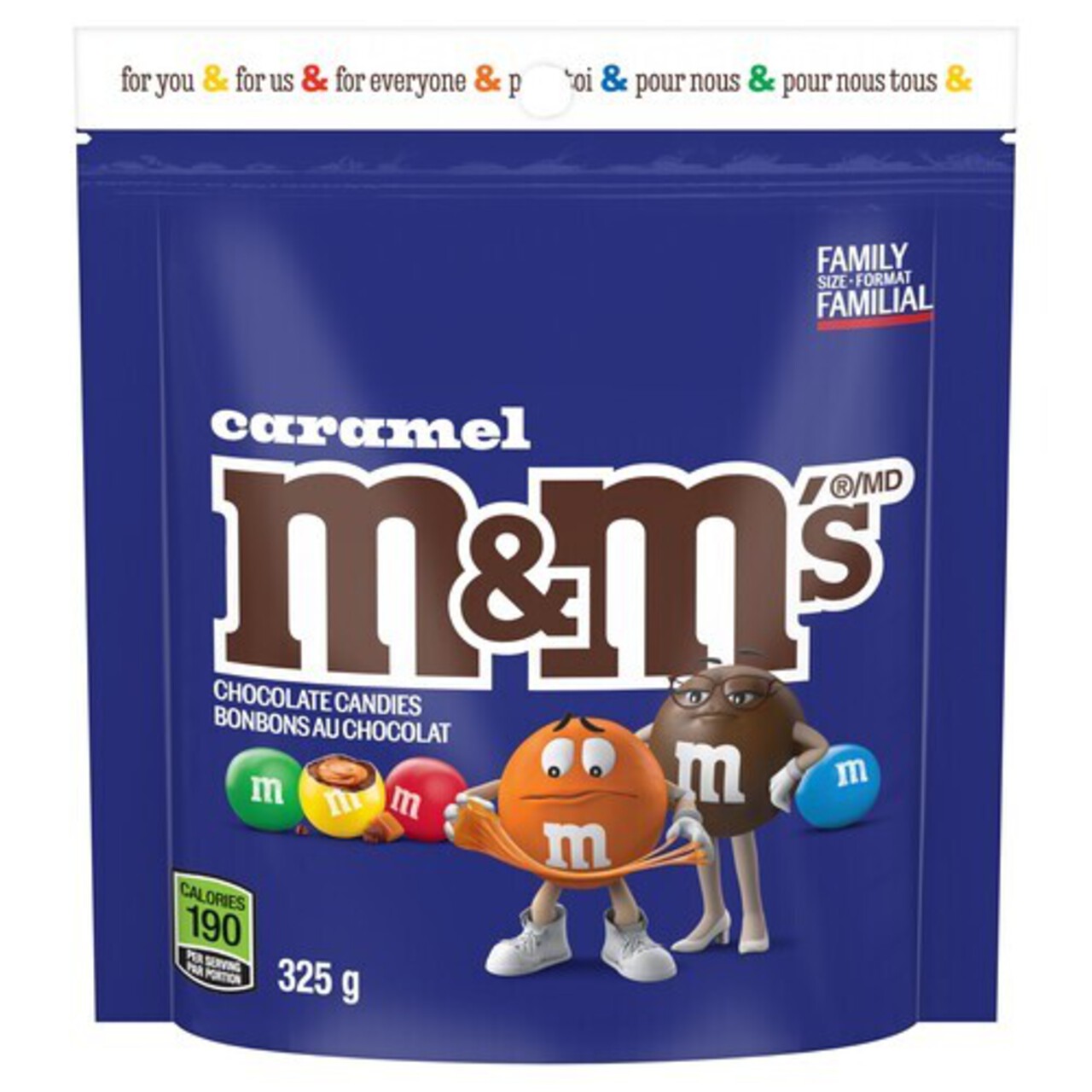Mars Canada M&M's Chocolate Caramel 325 g - Voilà Online Groceries & Offers