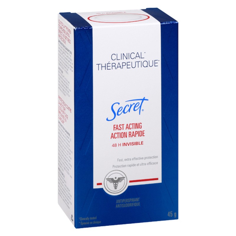 Secret Deodorant Fast Acting 45 g - Voilà Online Groceries & Offers