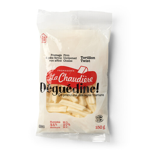 Fromages La Chaudiere Inc Tortillon Bag Cheese 150 g - Voilà Online ...