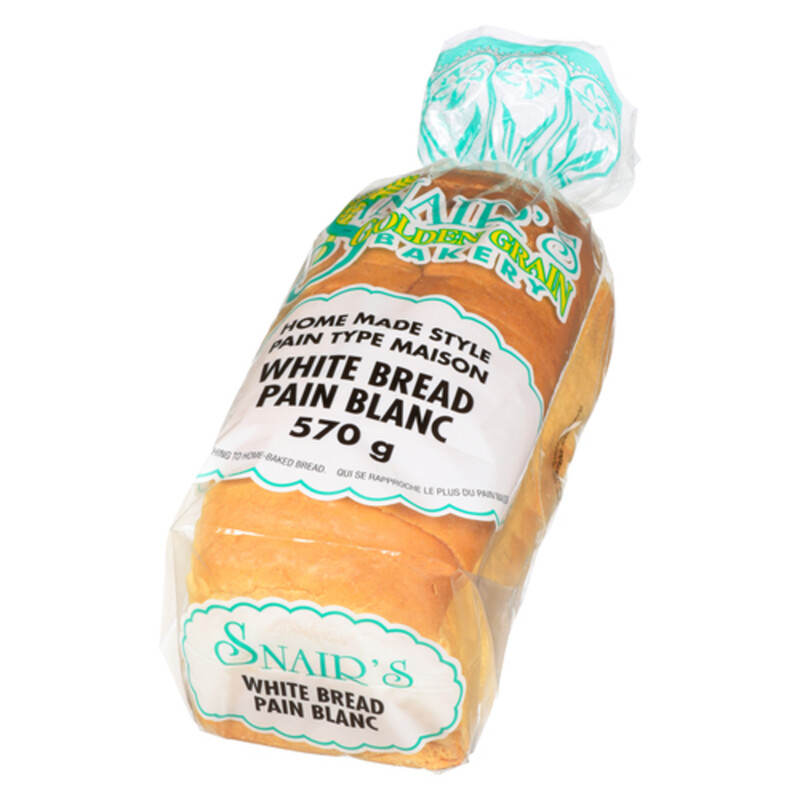 Snair's Sliced Bread White 570 g - Voilà Online Groceries & Offers