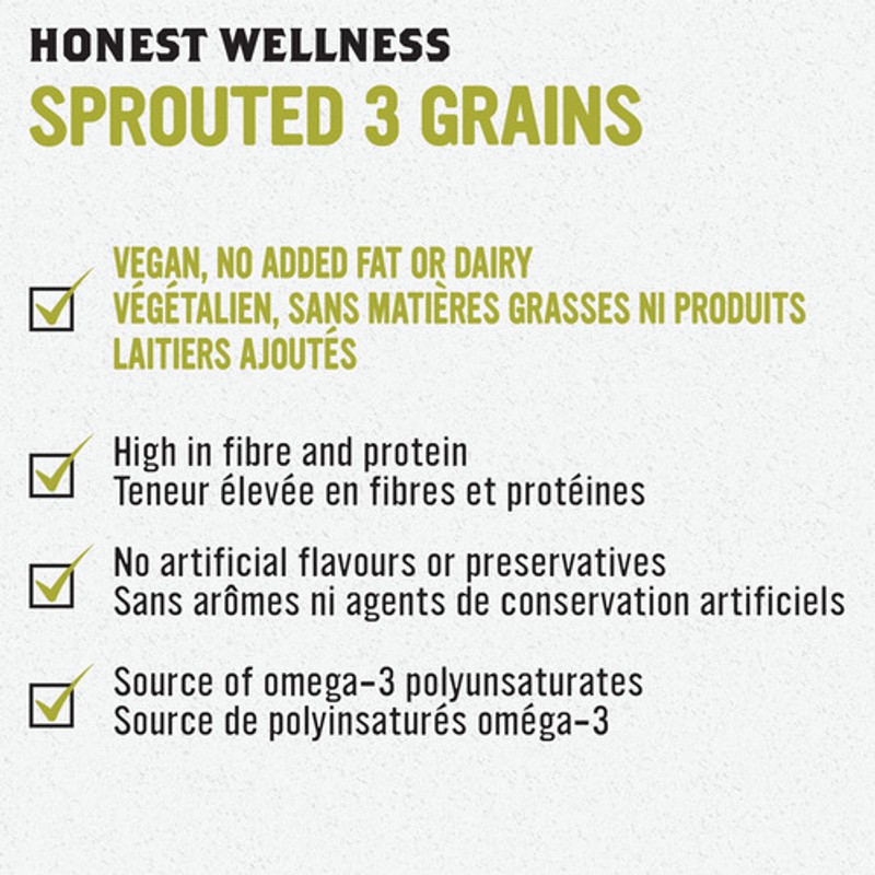 Stonemill Bakehouse Honest Wellness Sprouted 3 Grains Bread 454 g ...