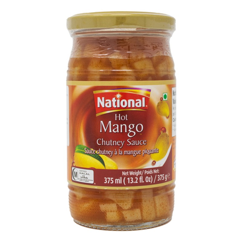 National Mango Chutney Hot 375 g - Voilà Online Groceries & Offers