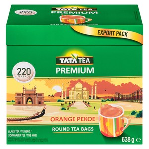 Tata Tea Premium Black Tea Orange Pekoe 220 Tea Bags - Voilà Online ...