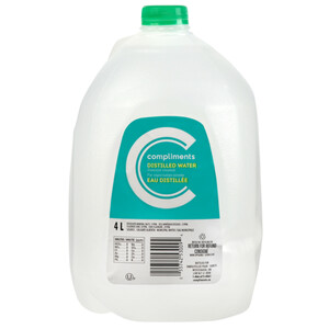 Compliments Distilled Water 4 L - Voilà Online Groceries & Offers