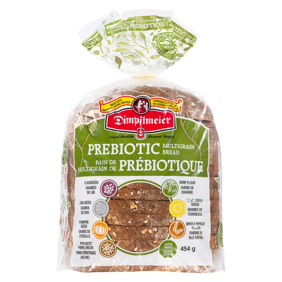 Dimpflmeier Bread Prebiotic Multigrain 454 g - Voilà Online Groceries ...