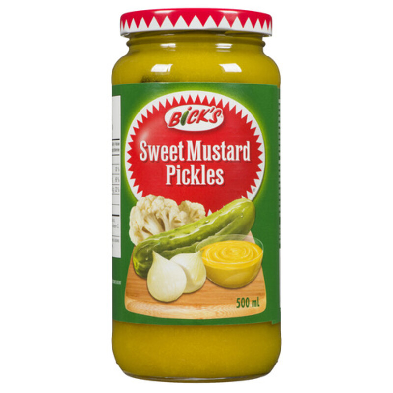 Bick's Pickles Sweet Mustard 500 ml - Voilà Online Groceries & Offers