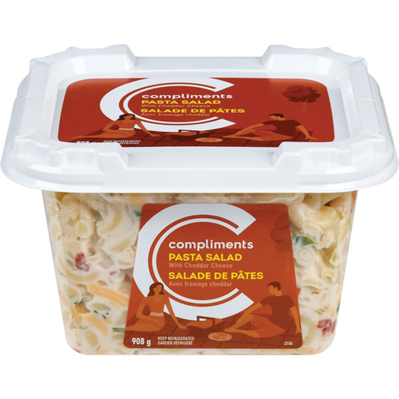 Compliments Pasta Salad Cheddar Cheese 908 g - Voilà Online Groceries ...