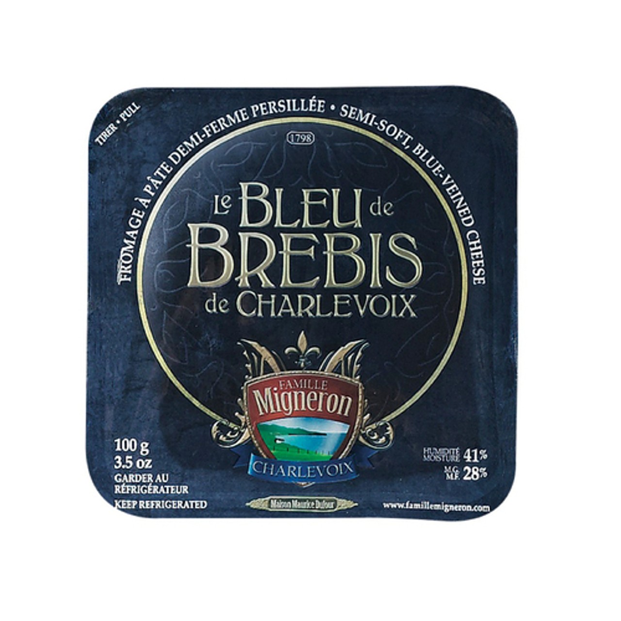 Famille Migneron Cheese Sheep Blue Veined Semi Soft 100 g - Voilà ...