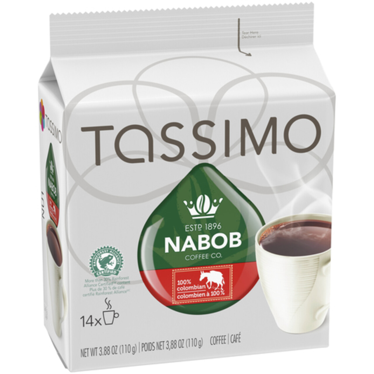 Tassimo Coffee 100% Colombian 110 g - Voilà Online Groceries & Offers