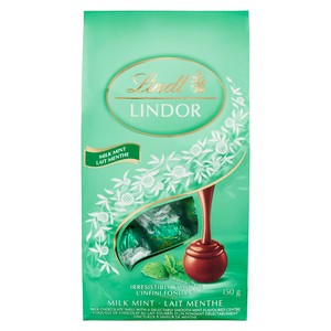 Lindor Lindt Chocolate Pieces Junior Bag Mint Milk 150 g - Voilà Online ...