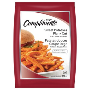 Compliments Frozen Sweet Potato Plank Cut Fries 454 g - Voilà Online ...