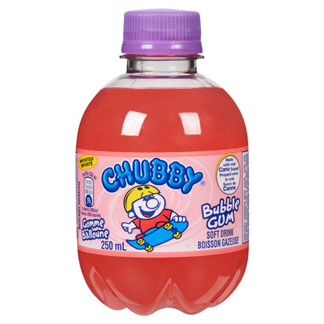 Chubby Soft Drink Bubble Gum 250 ml (can) - Voilà Online Groceries & Offers