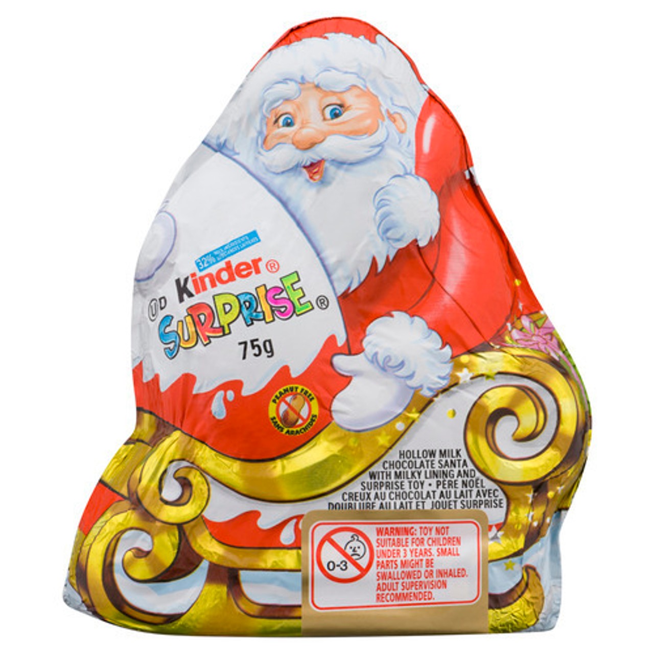 Kinder Surprise Hollow Milk Chocolate Santa 75 g - Voilà Online ...