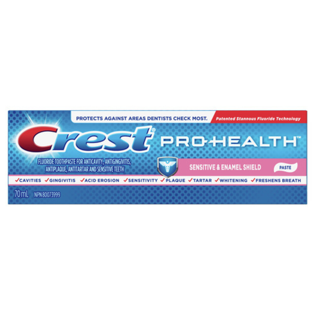 Crest Pro-Health Sensitive and Enamel Shield Toothpaste 70 ml - Voilà ...