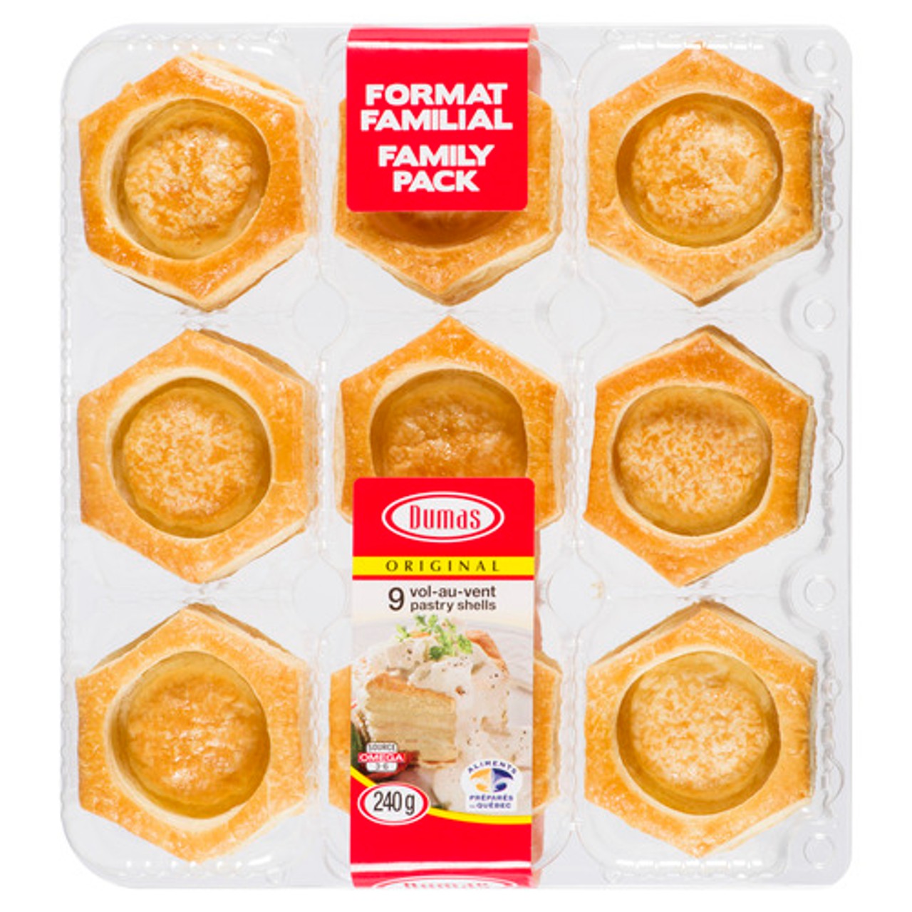 Dumas Pastry Shells Original 240 g - Voilà Online Groceries & Offers