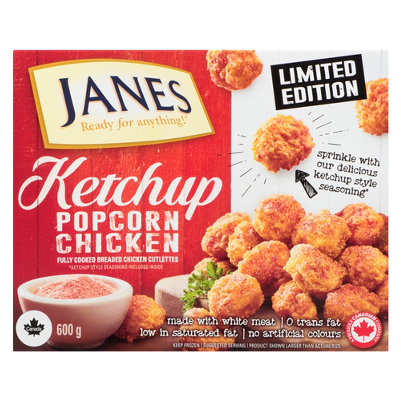 Janes Frozen Fully Cooked Popcorn Chicken 600 g - Voilà Online ...