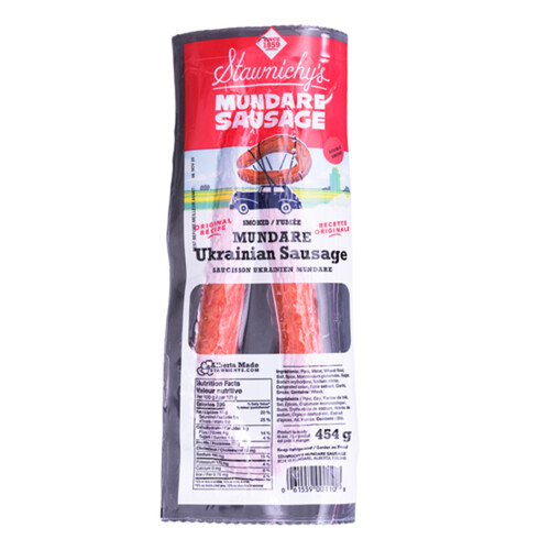 Mundare Smoked Sausage Original 454 g - Voilà Online Groceries & Offers