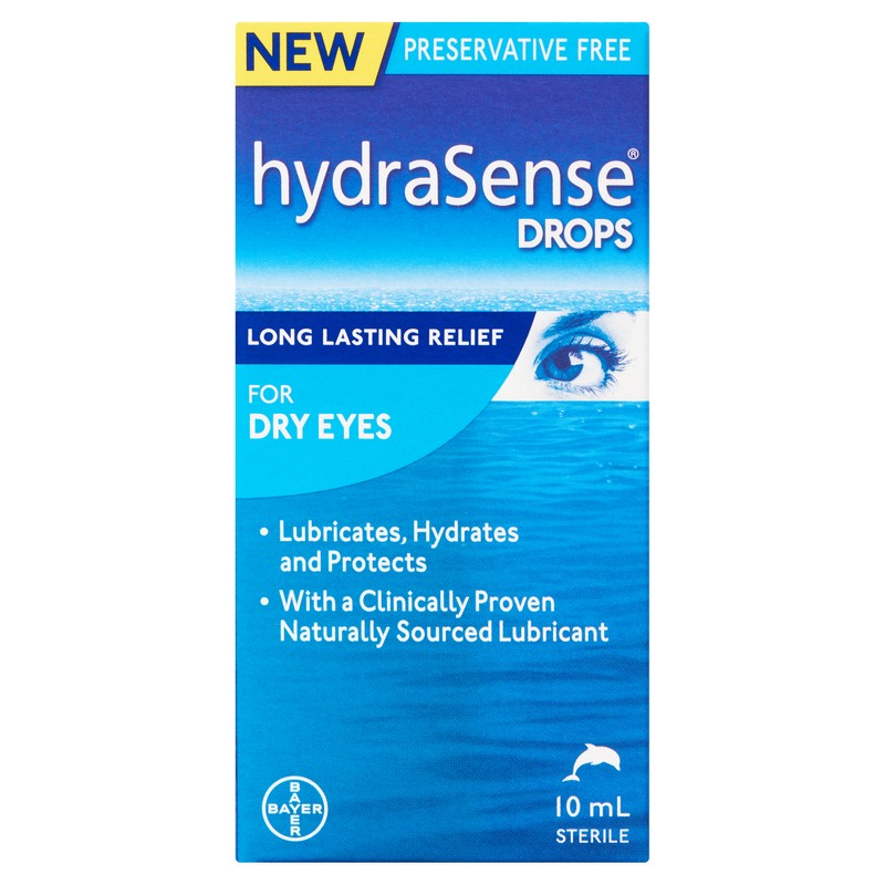 HydraSense Dry Eyes Eye Drops 10 ml - Voilà Online Groceries & Offers