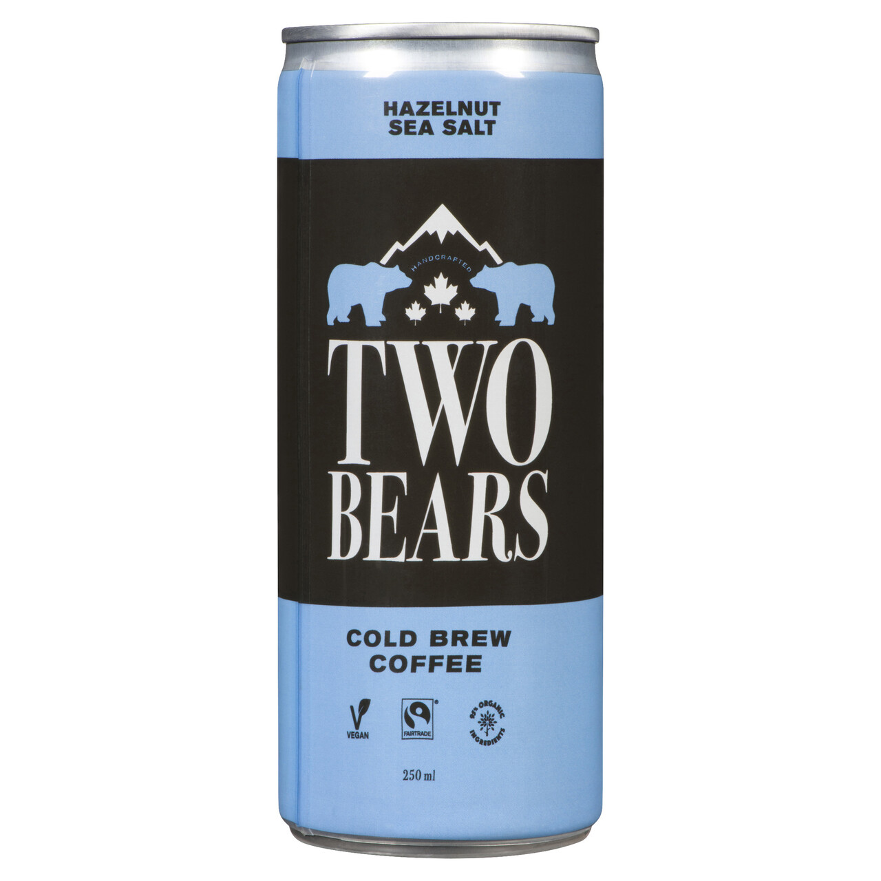 Two Bears Coffee Cold Brew Hazelnut Sea Salt 250 ml (can) - Voilà ...