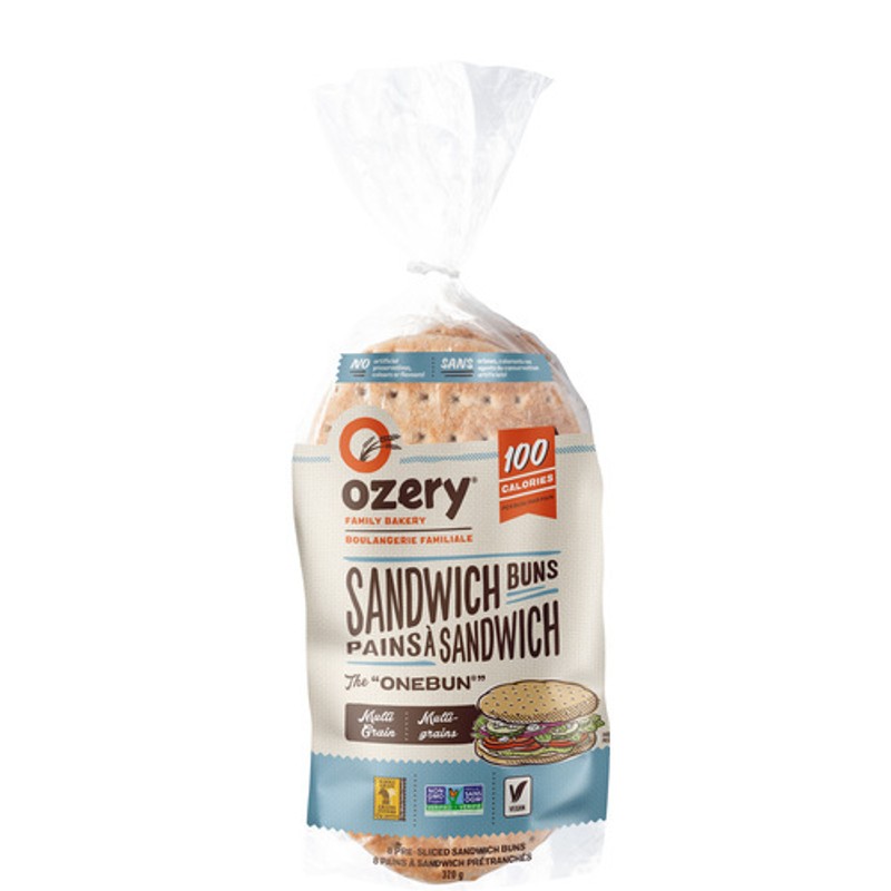 Ozery Bakery Multigrain 8 Pack Whole Grain Buns 320 g - Voilà Online ...