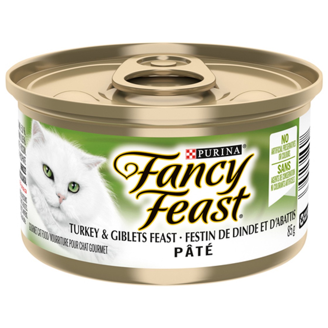 Fancy Feast Wet Cat Food Pâté Turkey & Giblets Feast 85 g - Voilà ...