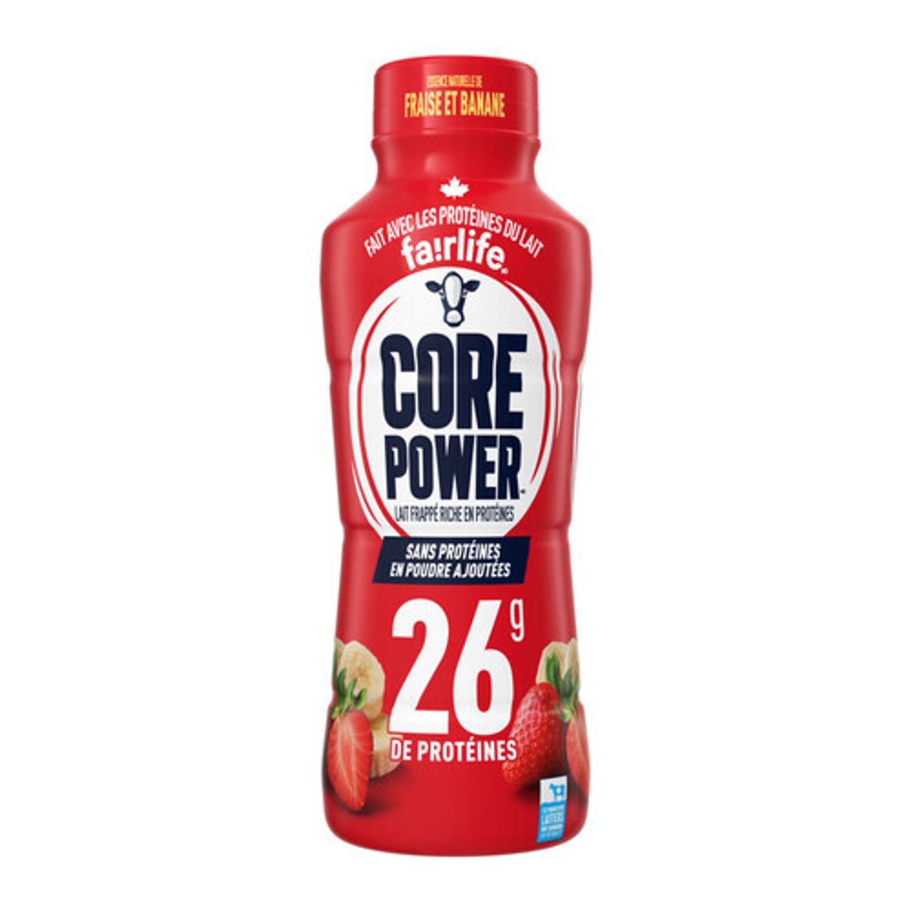 Core Power Protein Drink Strawberry Banana 414 ml - Voilà Online ...