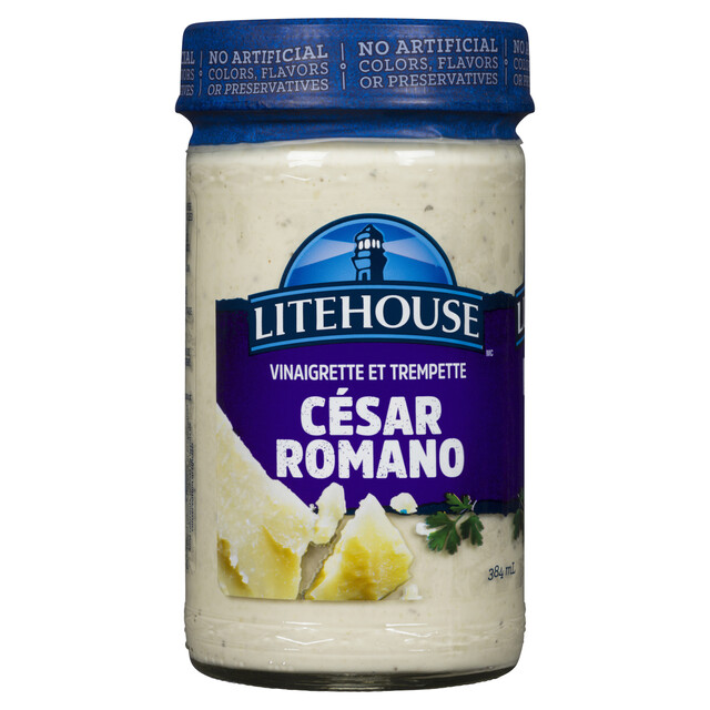 Litehouse Dressing Romano Caesar 384 ml - Voilà Online Groceries & Offers