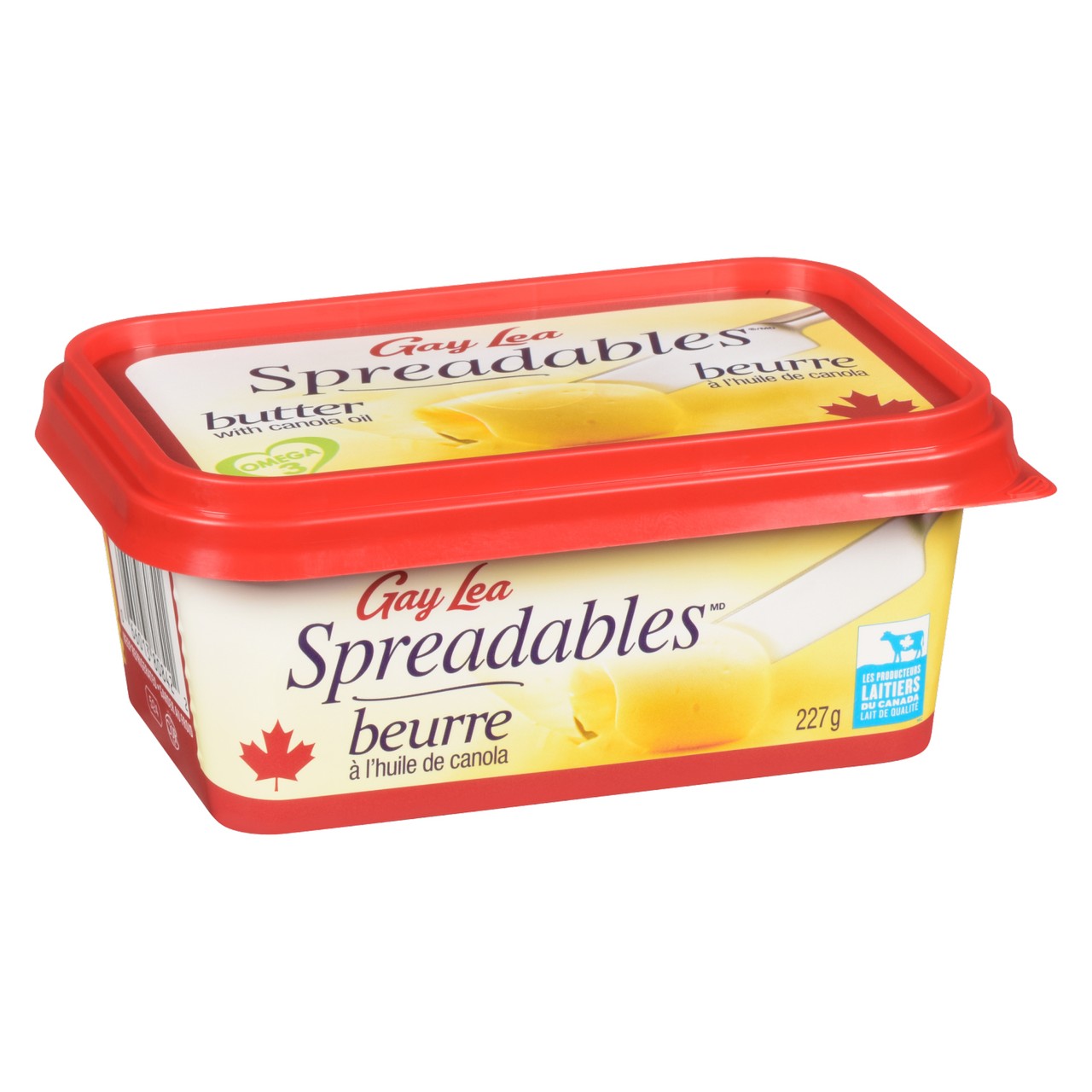 Gay Lea Spreadable Butter With Canola Oil 227 g - Voilà Online ...
