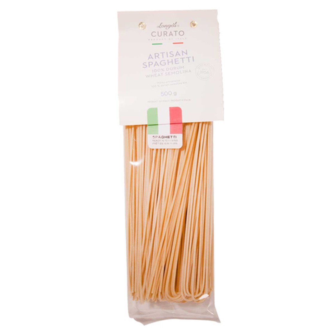 Longo's Curato Artisan Spaghetti 500 g - Voilà Online Groceries & Offers