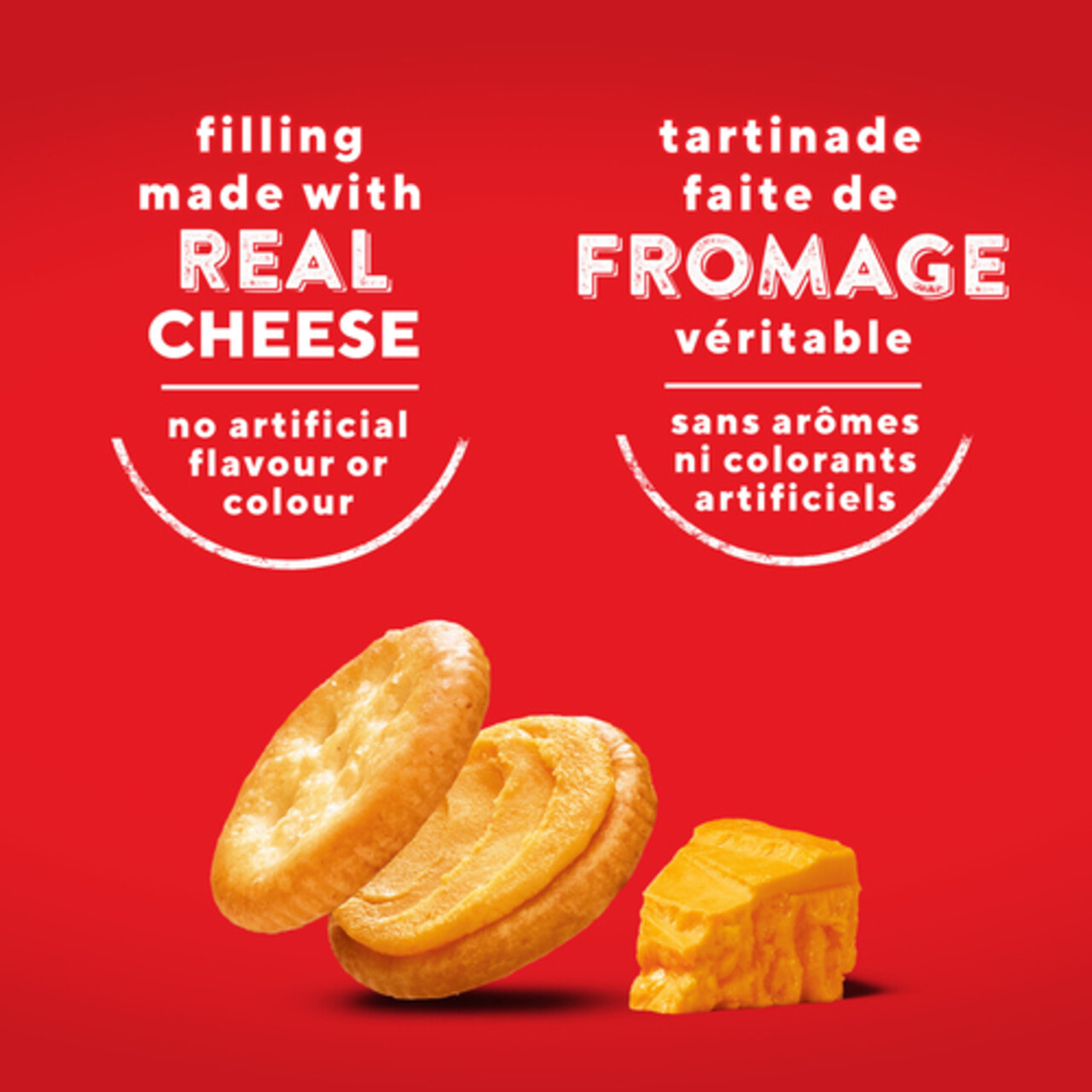 Christie Ritz Bits Sandwiches Cheese Flavoured Snack Crackers 180 g ...