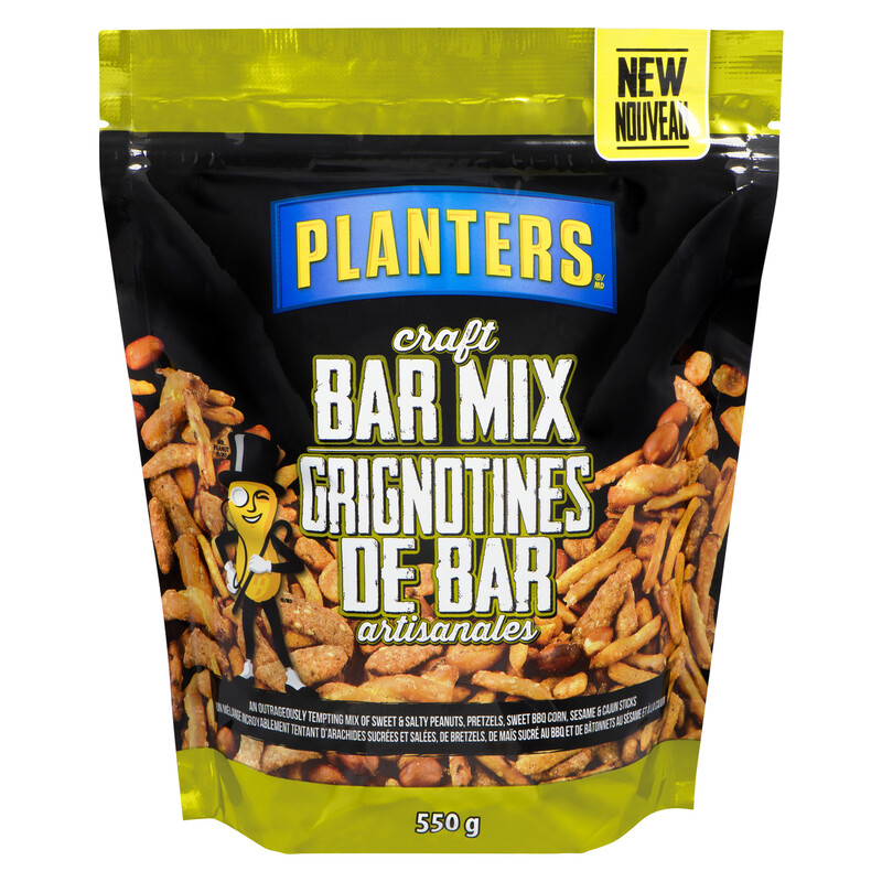 Planters Bar Mix Nuts 550 g - Voilà Online Groceries & Offers