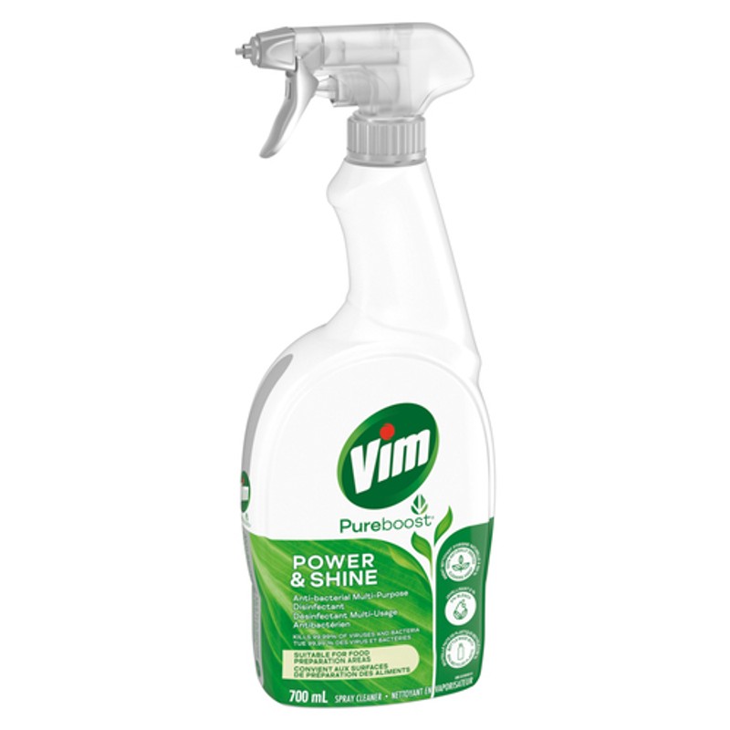 Vim Pureboost Multi-Purpose Spray Power & Shine Anti-Bacterial ...