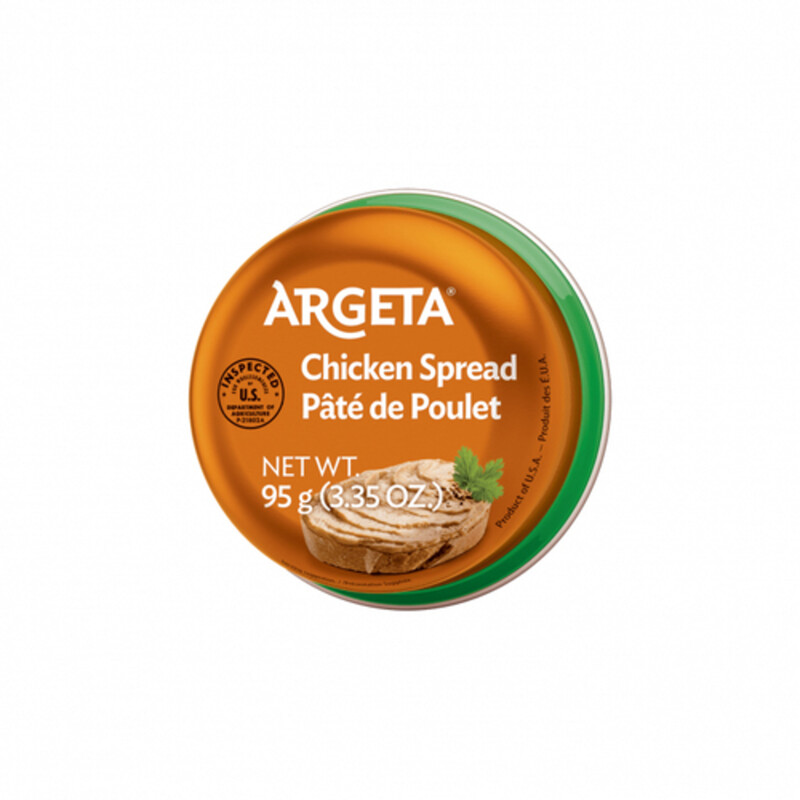 Argeta Chicken Pate Canned Meat 95 g - Voilà Online Groceries & Offers
