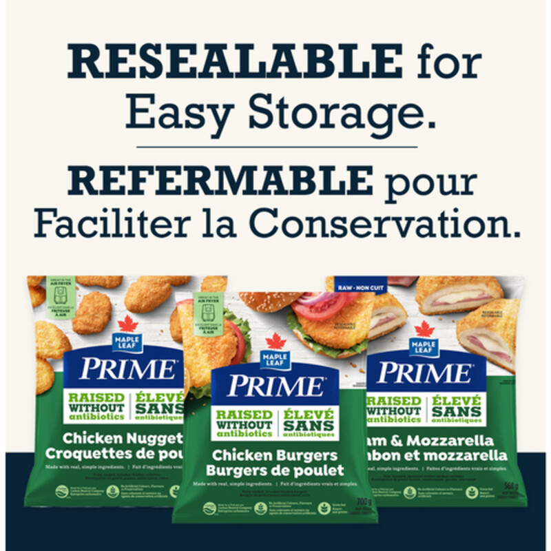 Prime Chicken Burgers Breaded 700 g - Voilà Online Groceries & Offers