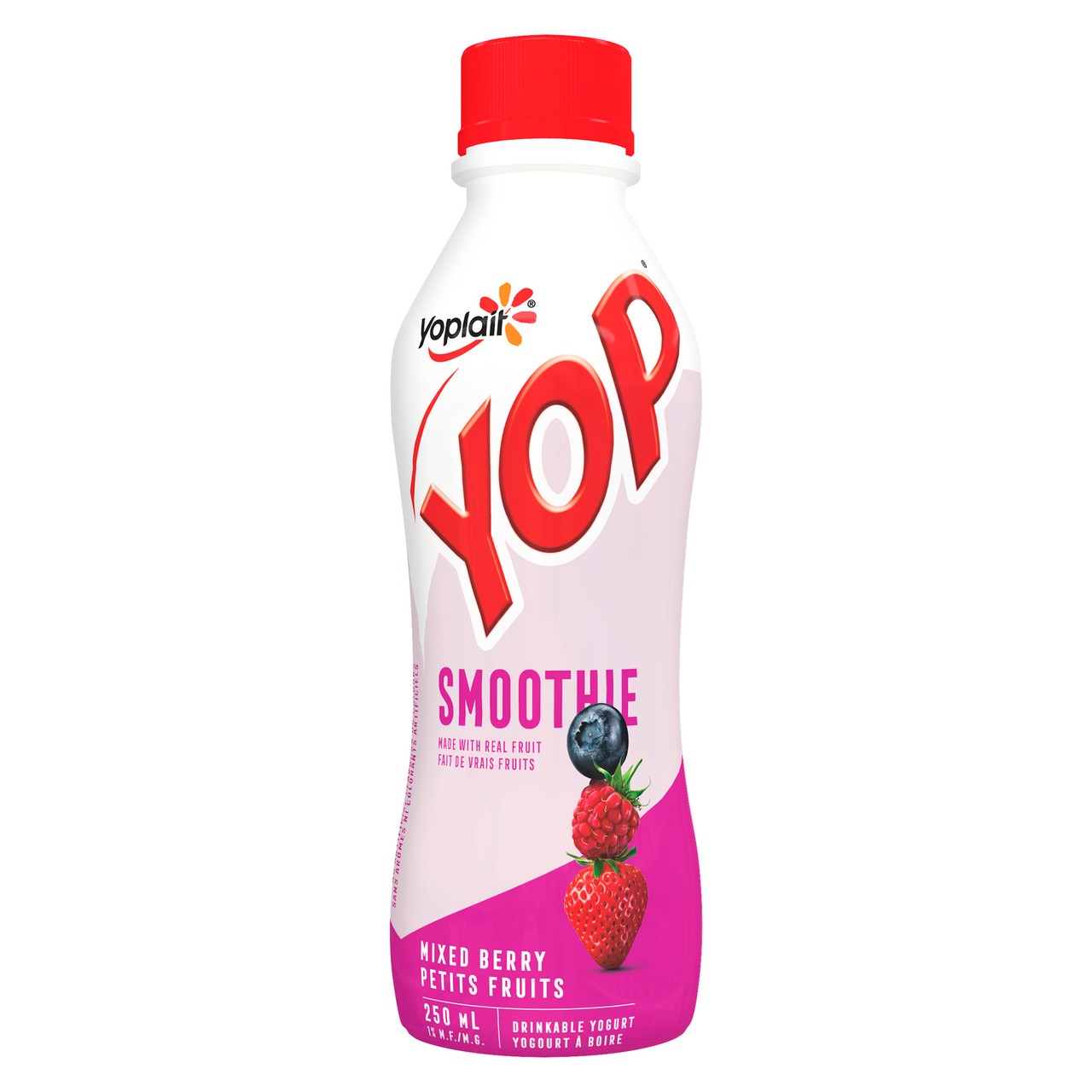 Yoplait Yop Smoothie Drinkable Yogurt Berry 200 ml - Voilà Online ...