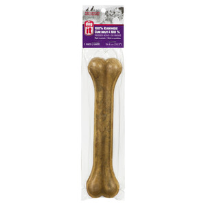 Dogit Rawhide Natural Pressed Bone 1 EA - Voilà Online Groceries & Offers