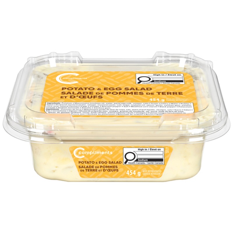 Compliments Salad Potato & Egg 454 g - Voilà Online Groceries & Offers