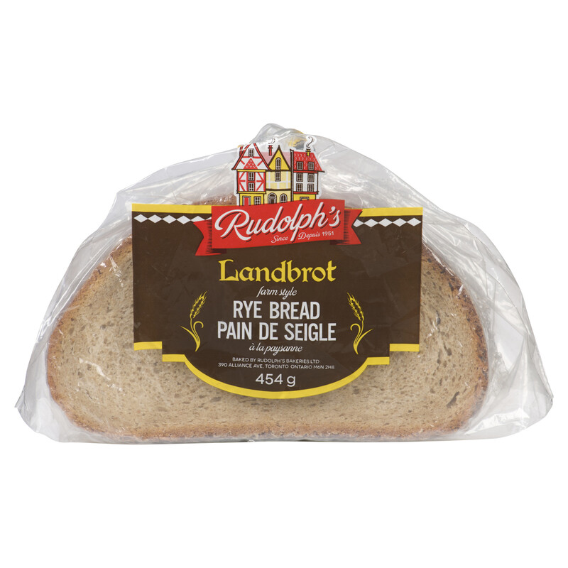 Rudolph's Landbrot Farm Style Rye Bread 454 g - Voilà Online Groceries ...