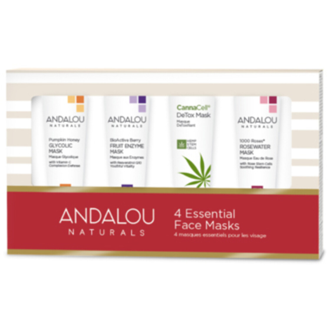 Andalou Naturals Holiday Mask Sampler - Voilà Online Groceries & Offers