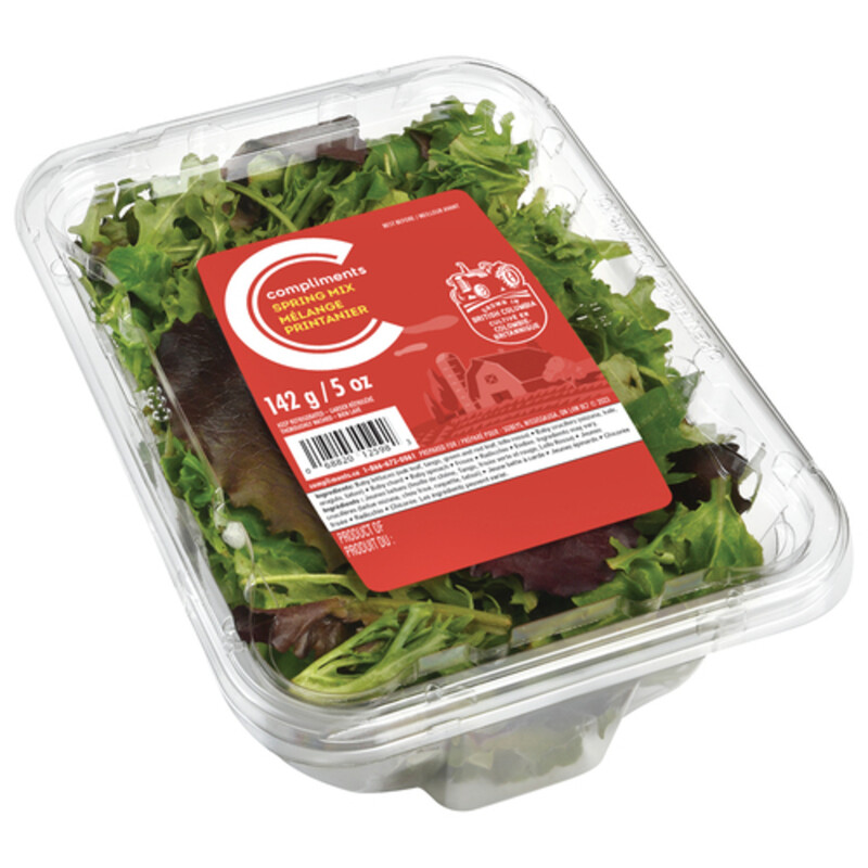 Compliments Spring Mix 142 g - Voilà Online Groceries & Offers
