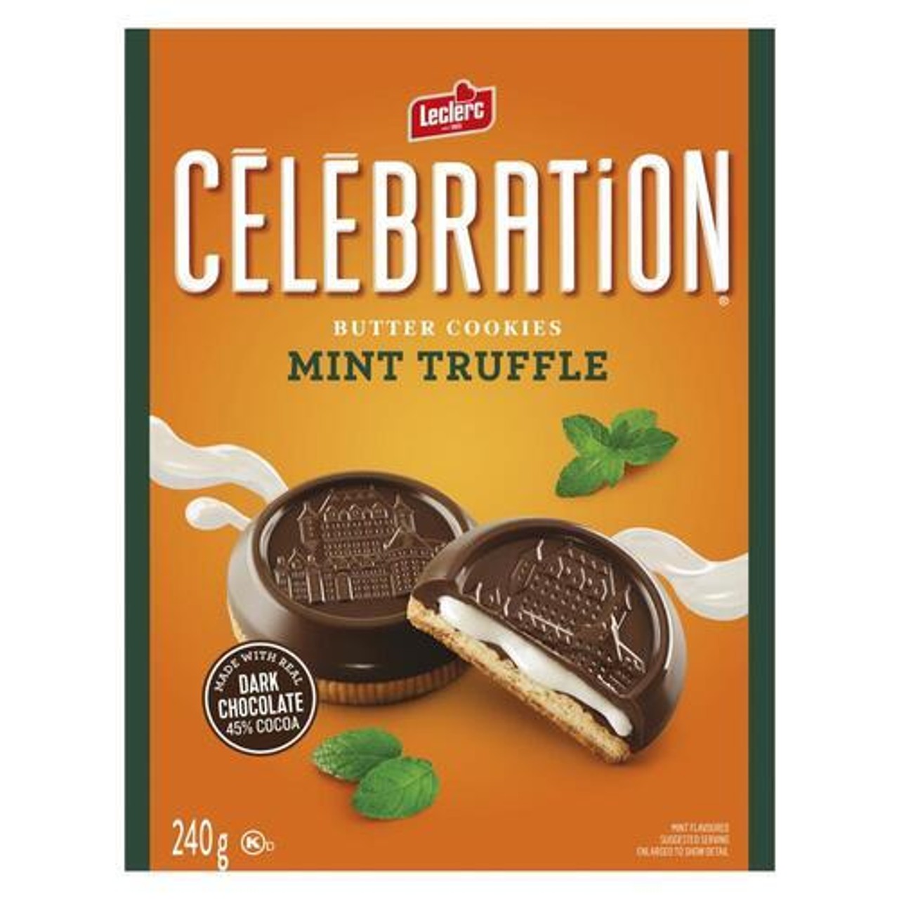 Leclerc Celebration Butter Cookies Mint Truffle 240 g - Voilà Online ...