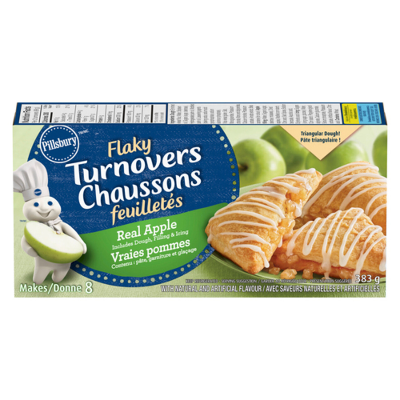 Pillsbury Flaky Turnovers Real Apple 383 g - Voilà Online Groceries ...