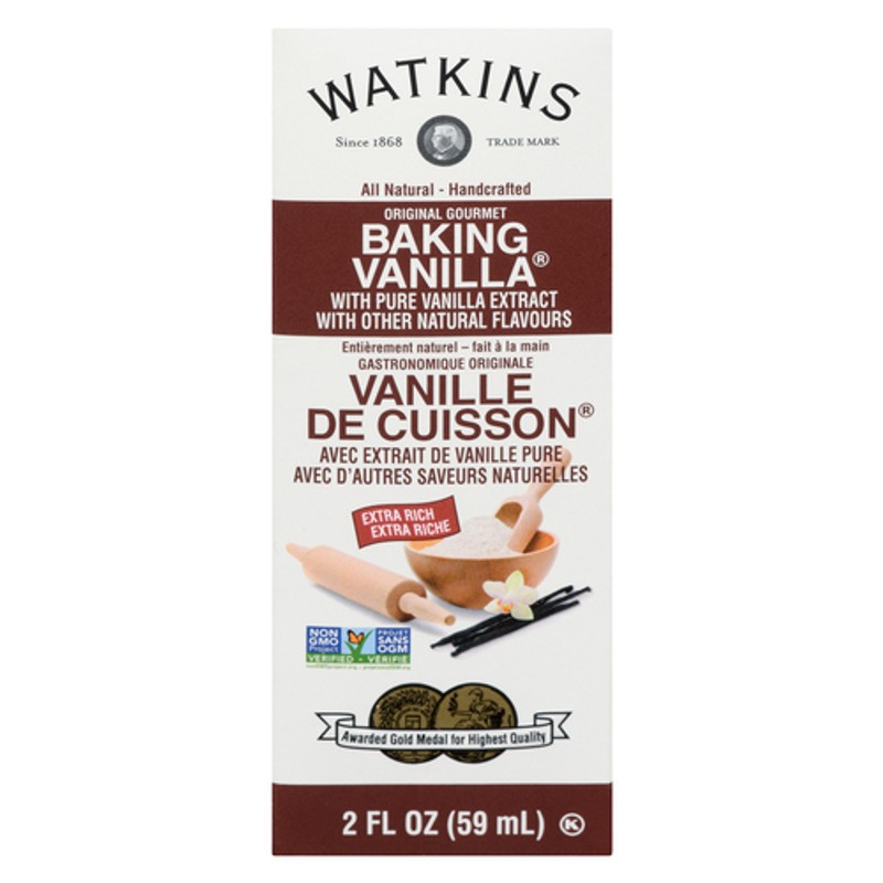 Watkins All Natural Original Baking Vanilla Extract 59 ml - Voilà ...