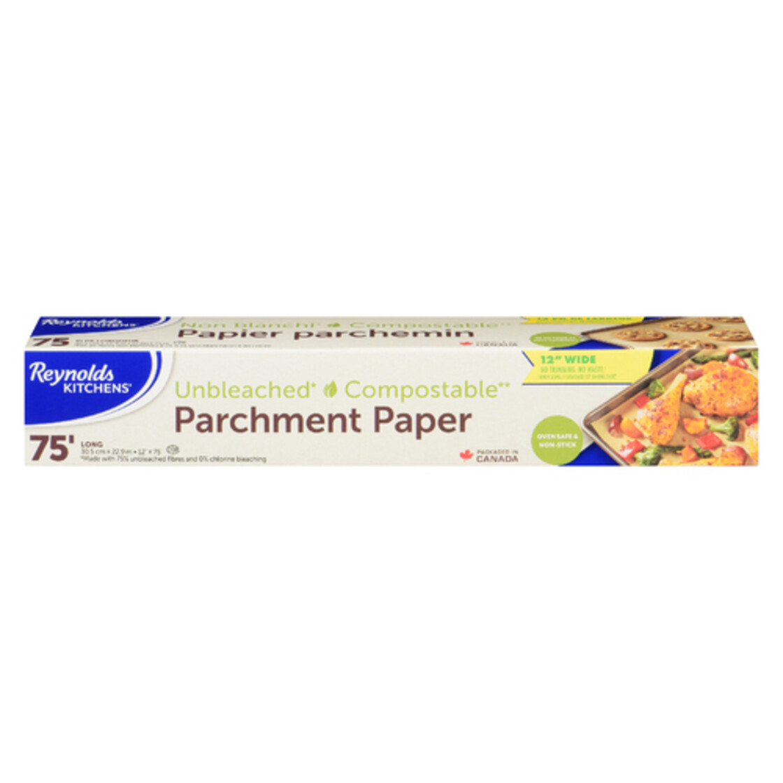 Reynolds Kitchens Parchment Paper 75 Feet Unbleached Compostable 1 EA ...